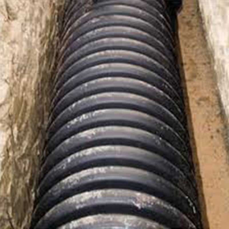 Backfil, Ground Water Drain Pipes - UG Mining